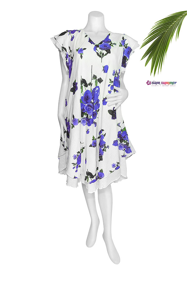 Long Two Step Dress - Siam Summer - Wholesale Resort and Casual Clothing